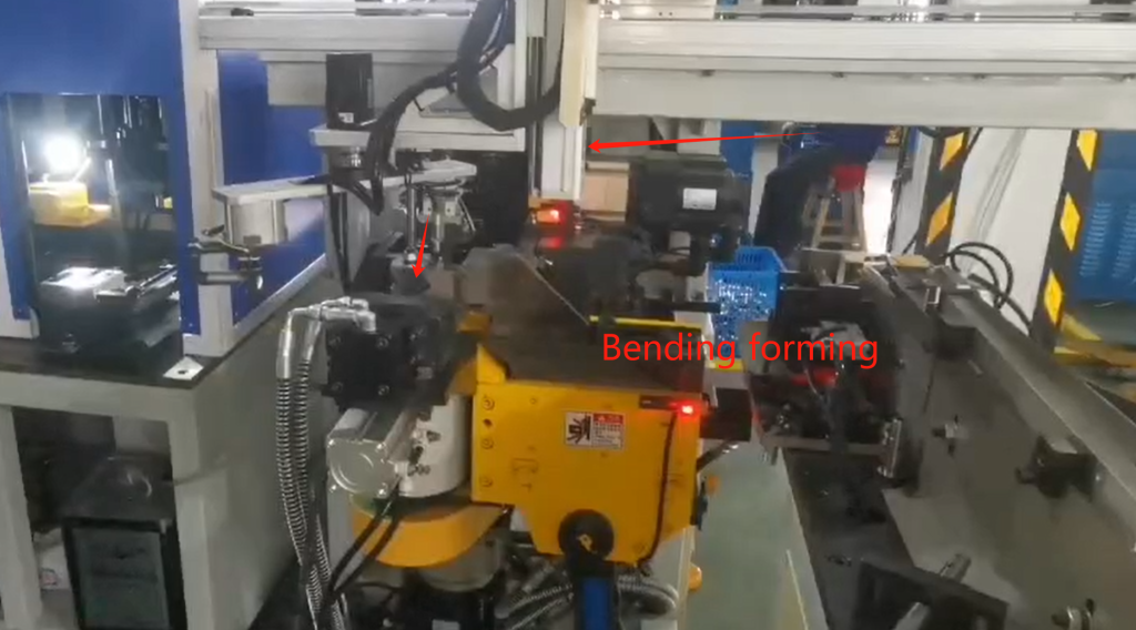 （DN25）Automatic Stainless Steel Press Elbow Fitting Making Machine ...